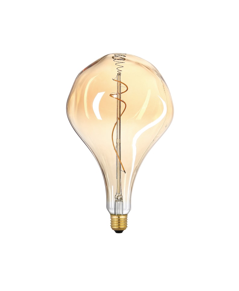 XL Oversized Bulbs - LED Edison Filament E26 Modern Glass Lamp Bulbs ...
