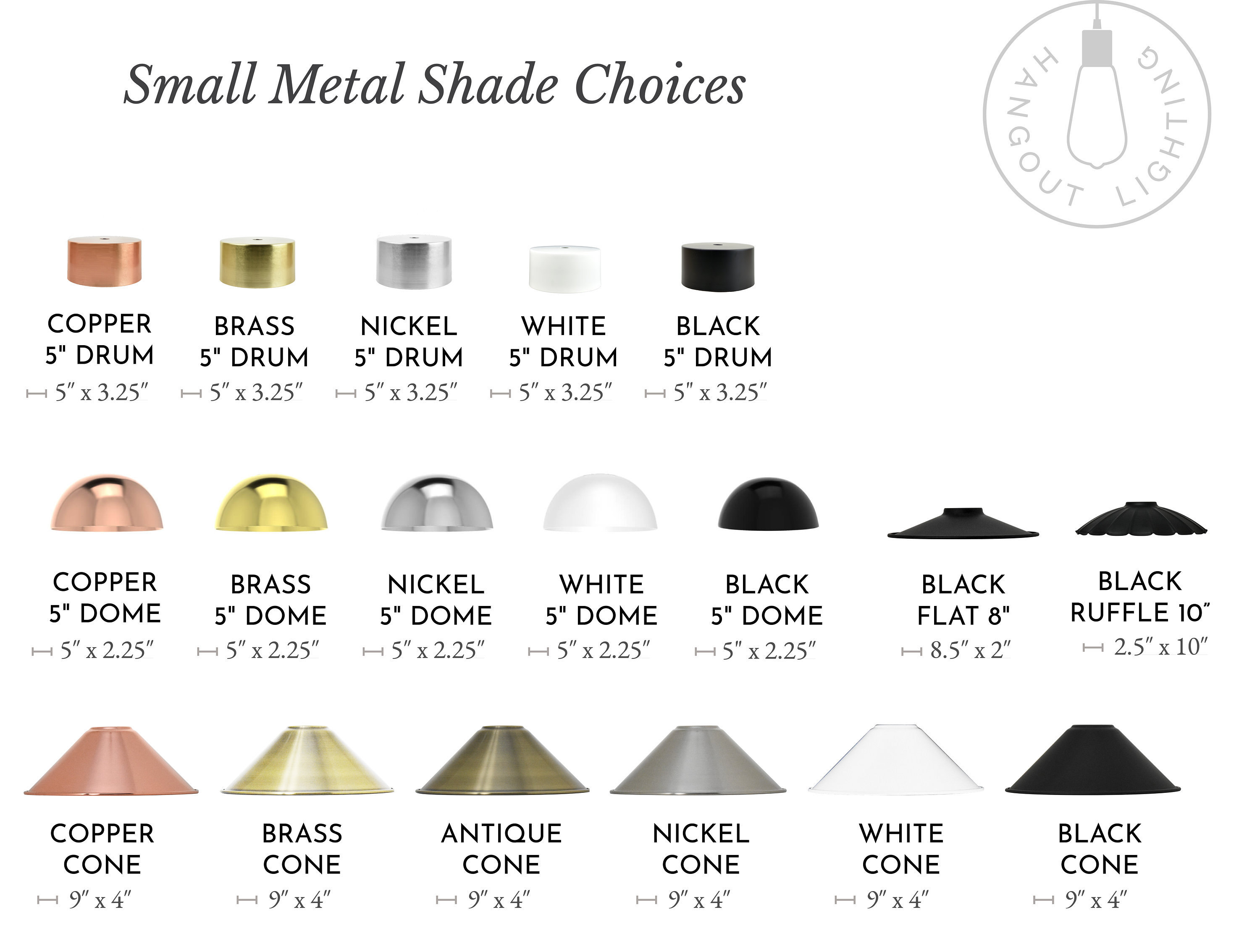 NEW Design Your Own Metal Shade Pendant Light LED Mix and | Etsy