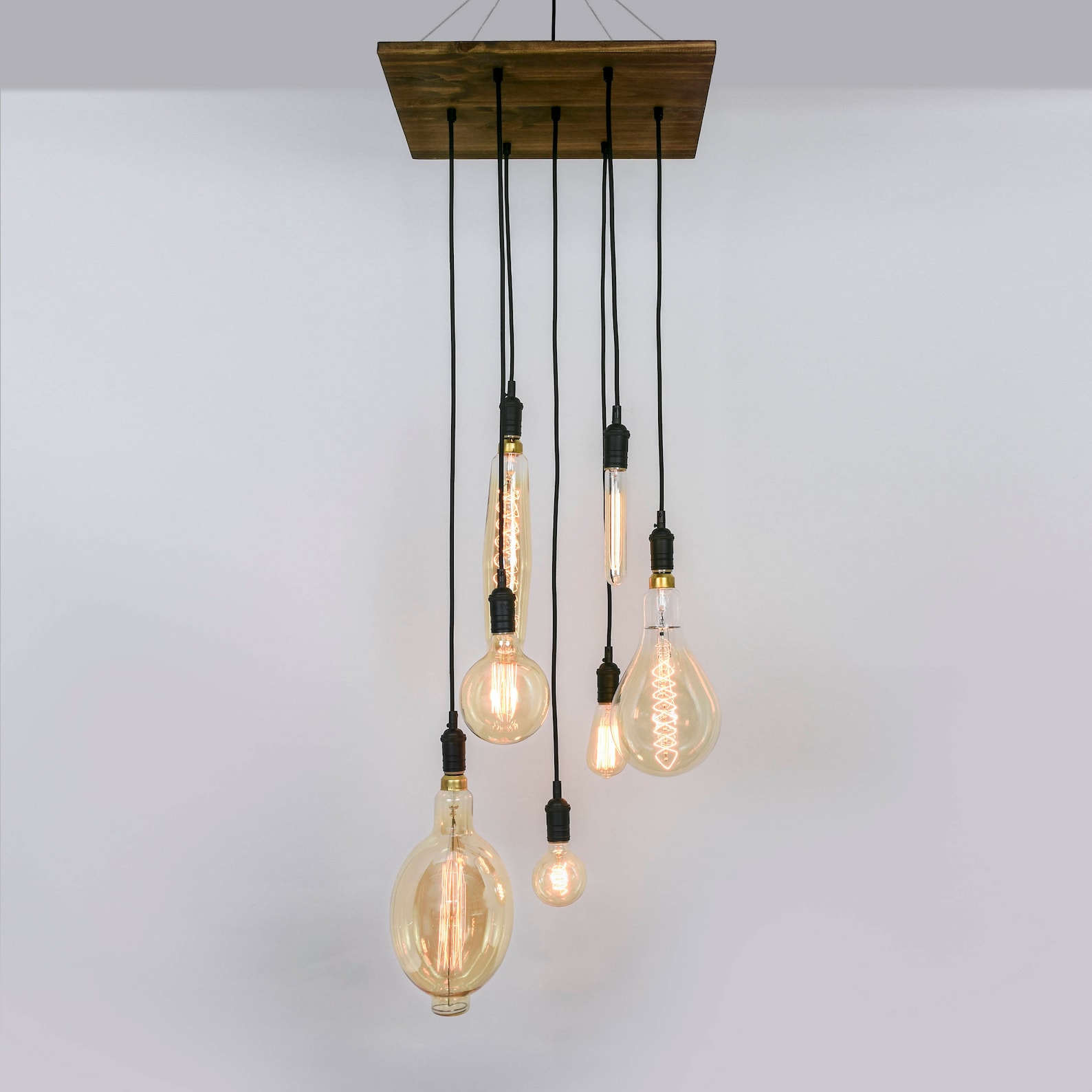 Diamond LED Bulbs Geometric Glass Globe XL Oversized Bulbs - Etsy