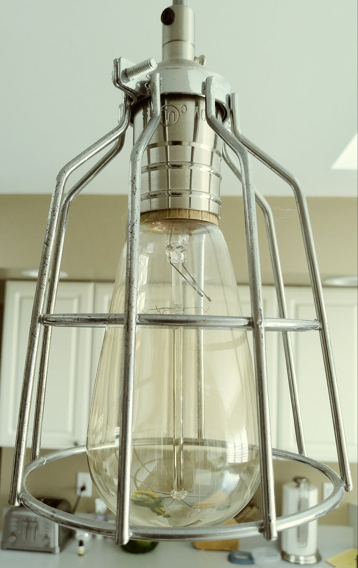 Cage Only Add on Lamp Guard Bulb Guard Industrial | Etsy