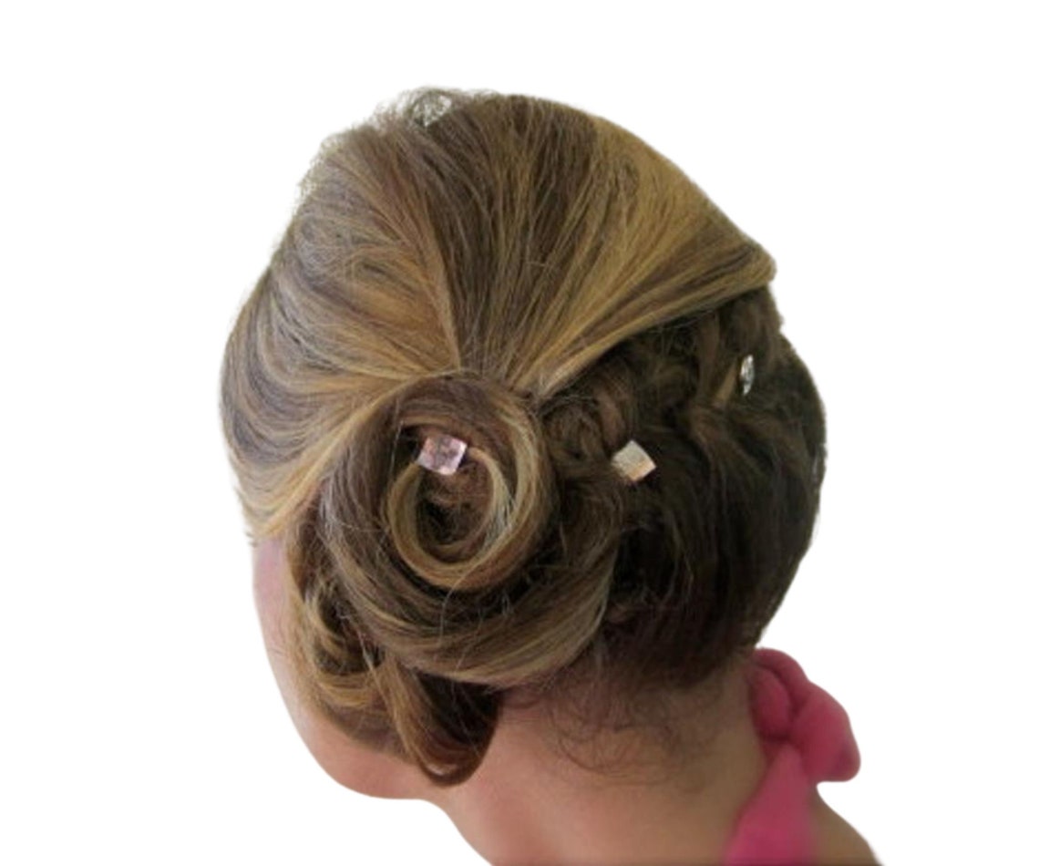 Crystal Hair Pins, Small Hair Pin, Sparkling Hair Pin, Women's Grey ...