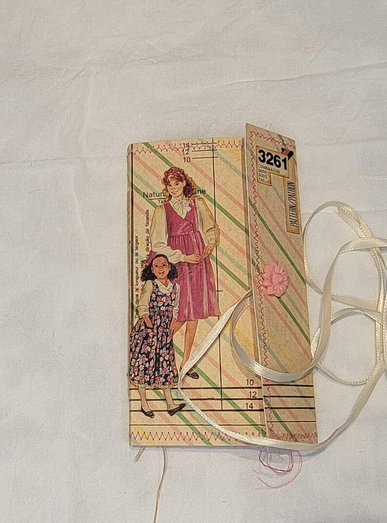 Vintage Mccalls Pattern (3261) Handmade Junk Journal - Etsy