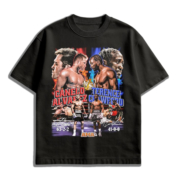Canelo Vs Crawford Tshirt - Etsy