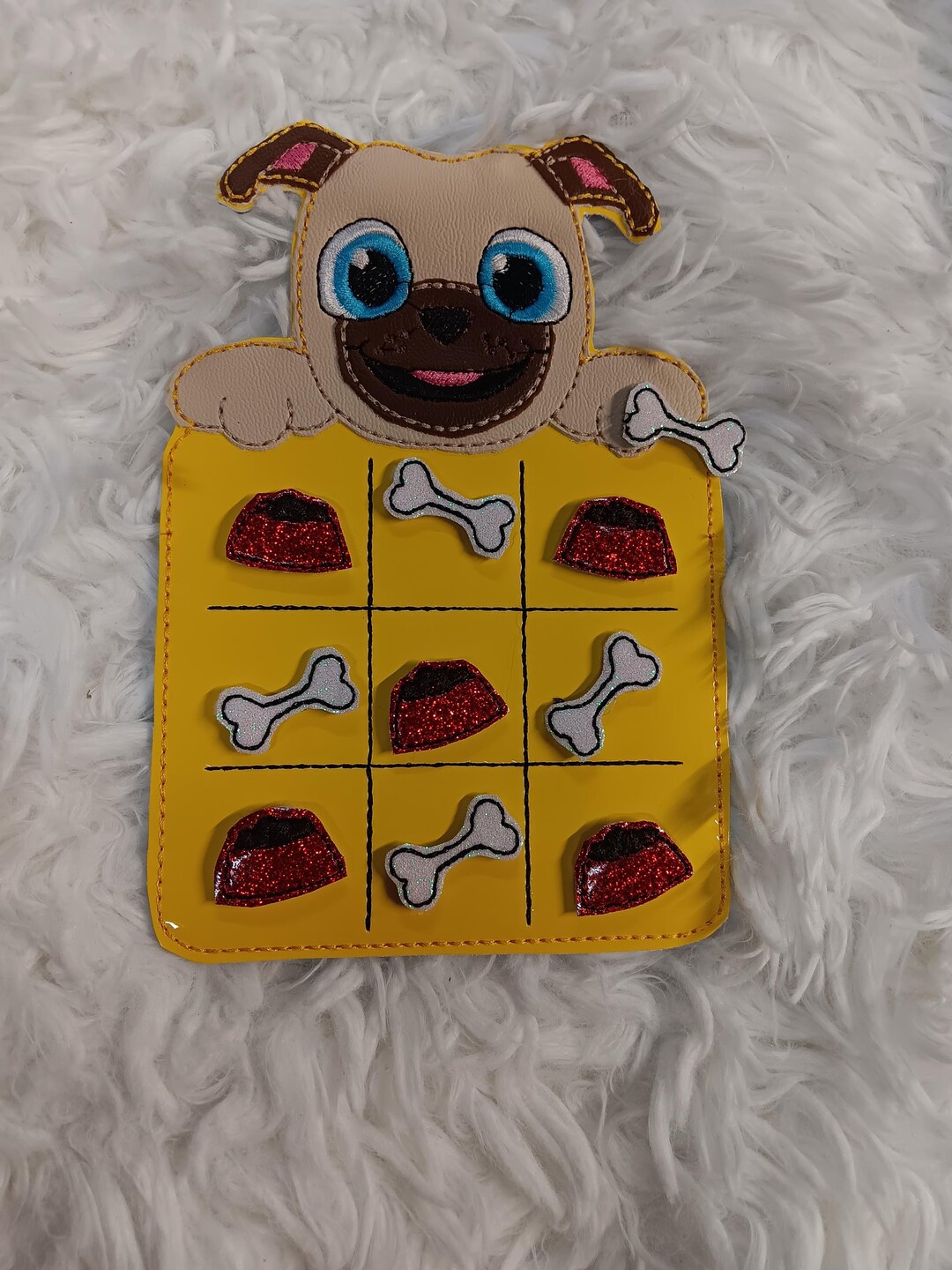 Puppy Dog Pals Pug Tic Tac Toe Board - Etsy