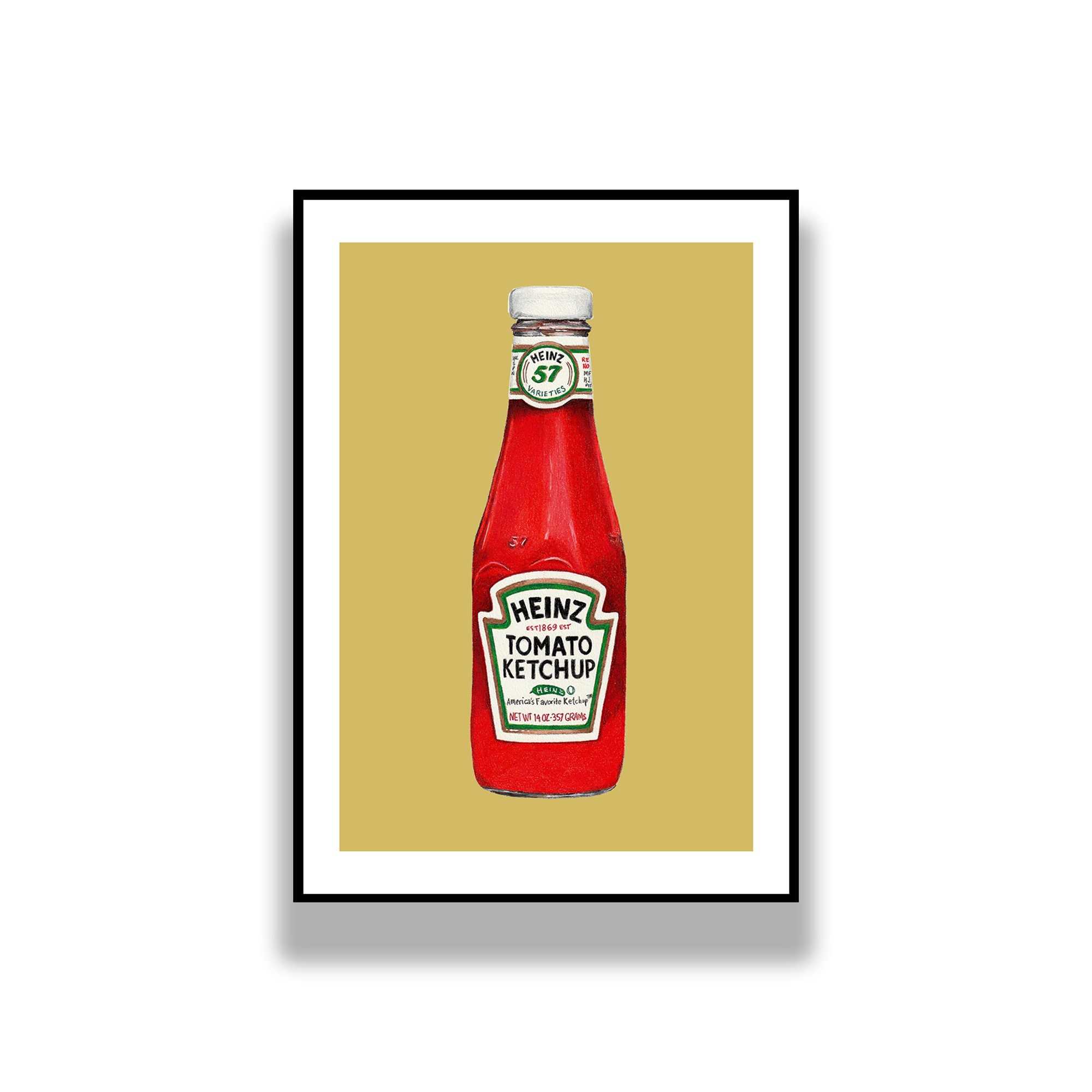 Ketchup Bottle Drawing