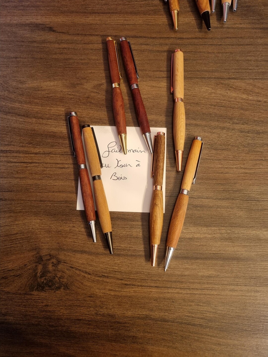 Handmade Wooden Pen – Twist Mechanism – Oiled Finish - Etsy