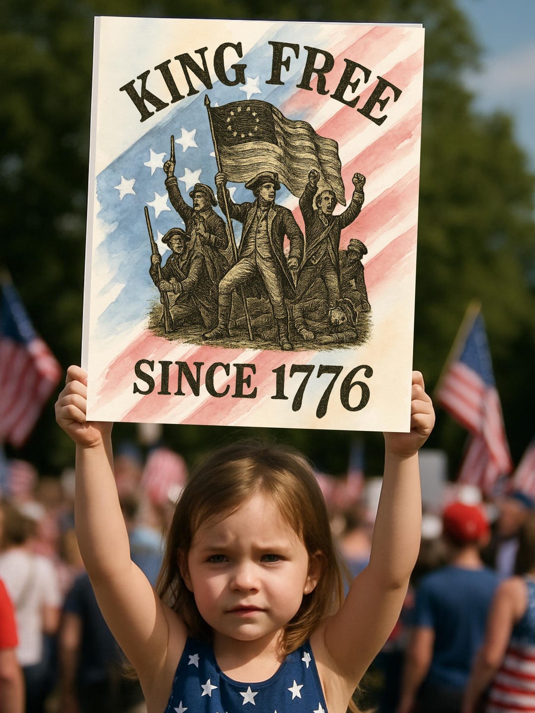 50501 Protest Rally Poster Printable PNG King Free Download Patriotic ...