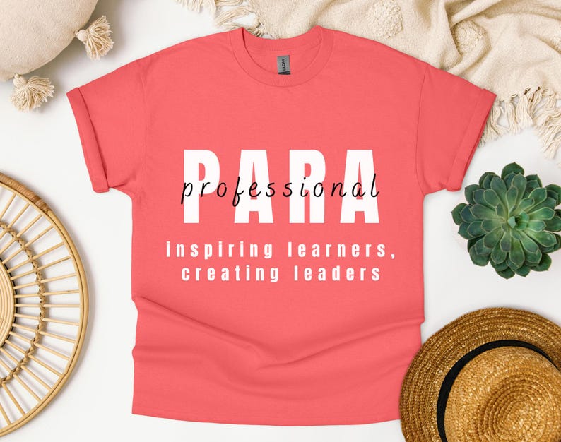 Paraprofessional Inspiring Learners Shirt, Paraeducator Shirt ...