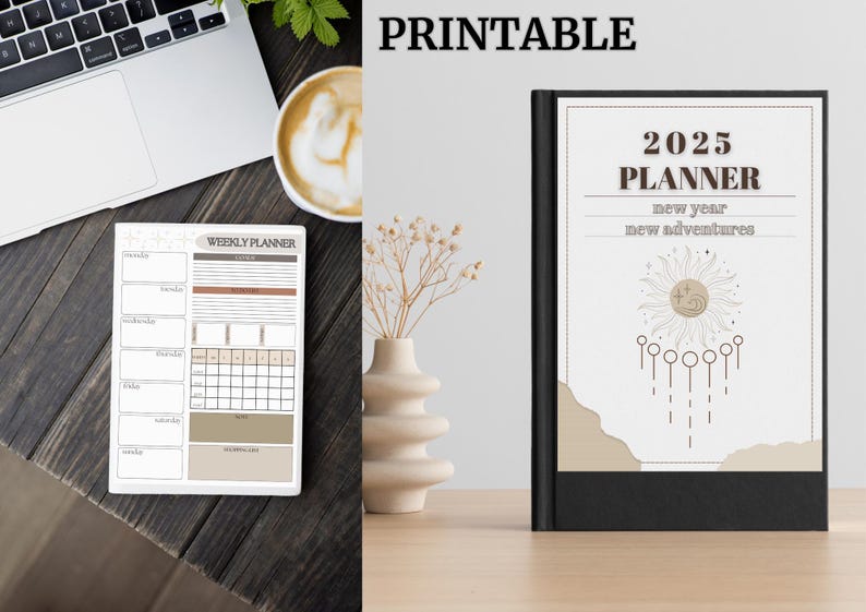 Best 2025 Digital Planner - Weekly, Mounthly and Yearly Calendar ...