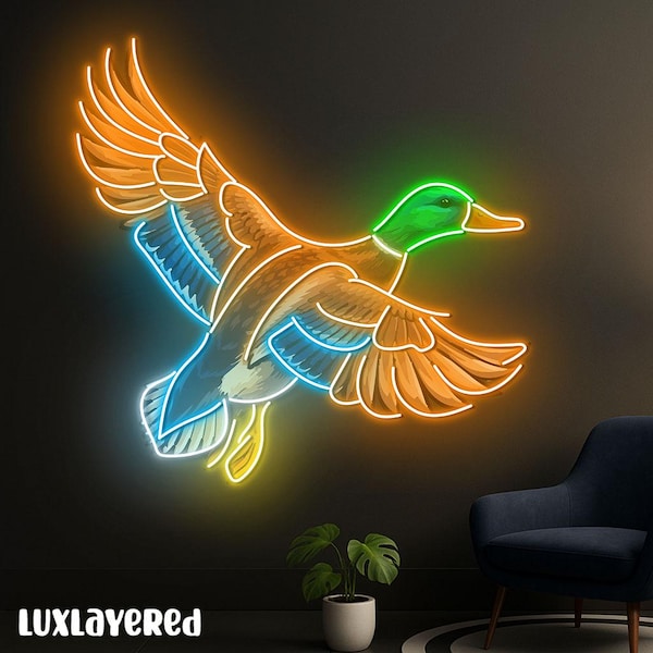 Duck Neon Sign - Etsy