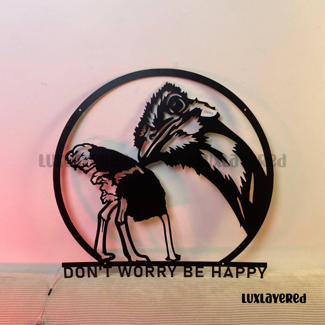 Personalized Emu Metal Sign, Ostrich Led Light, Emu Led Sign, Emu ...