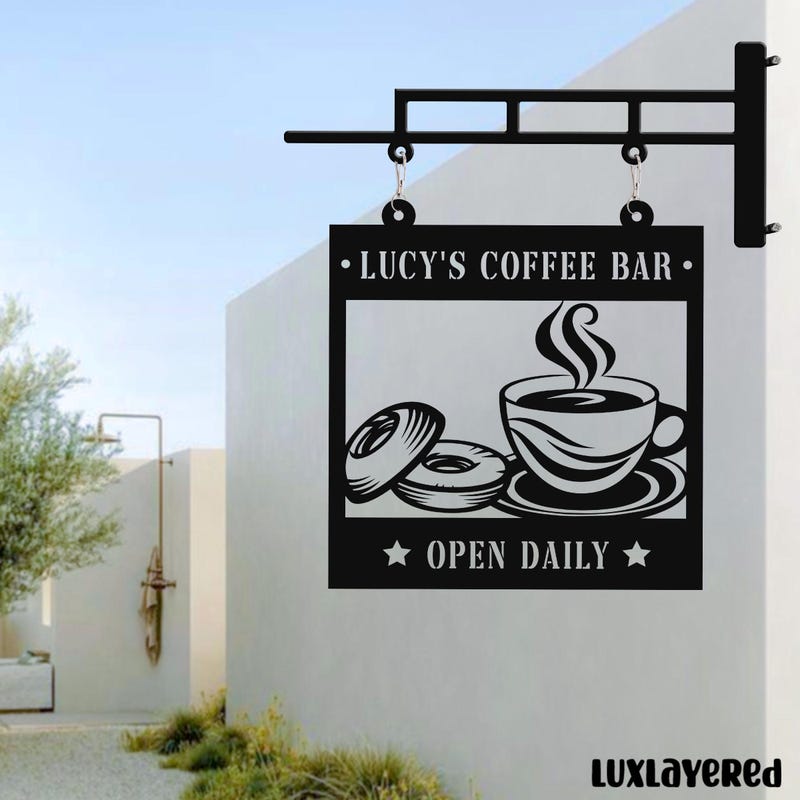 Hanging Shop Sign - Etsy
