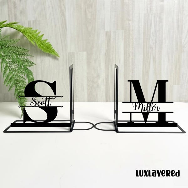 Metal Bookend - Etsy