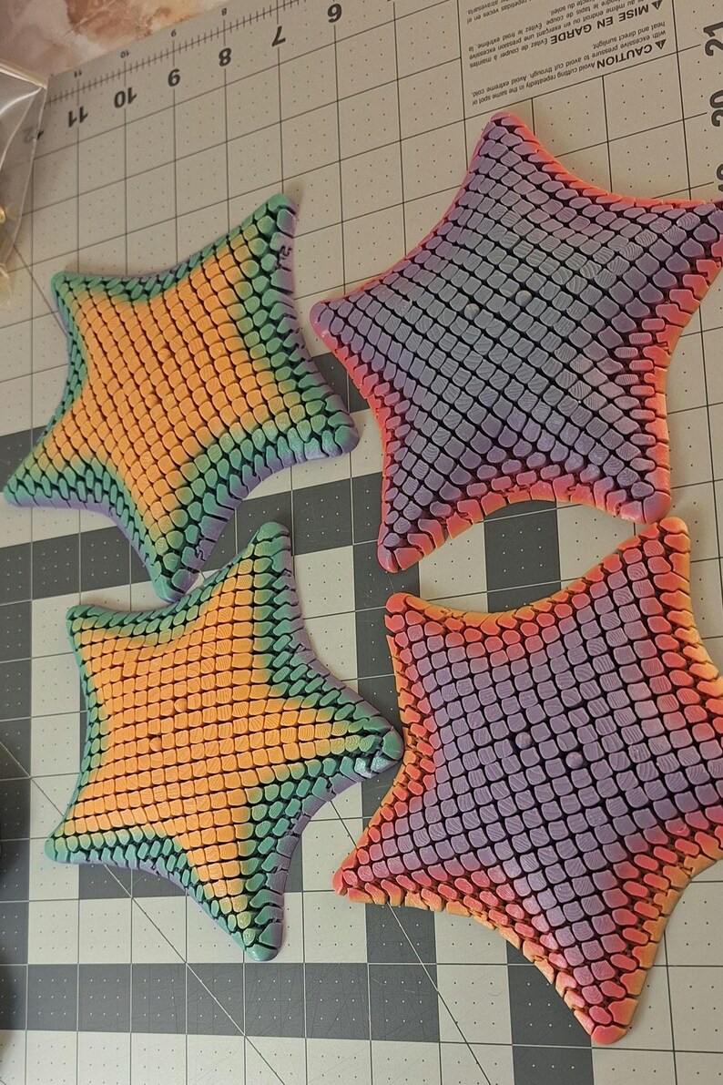 3D Printed Starfish Fidget Toy - Sensory Articulated Toy - Flexi ...