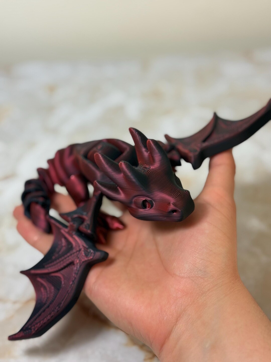 Articulated Dragon, Flapping Wings - Etsy