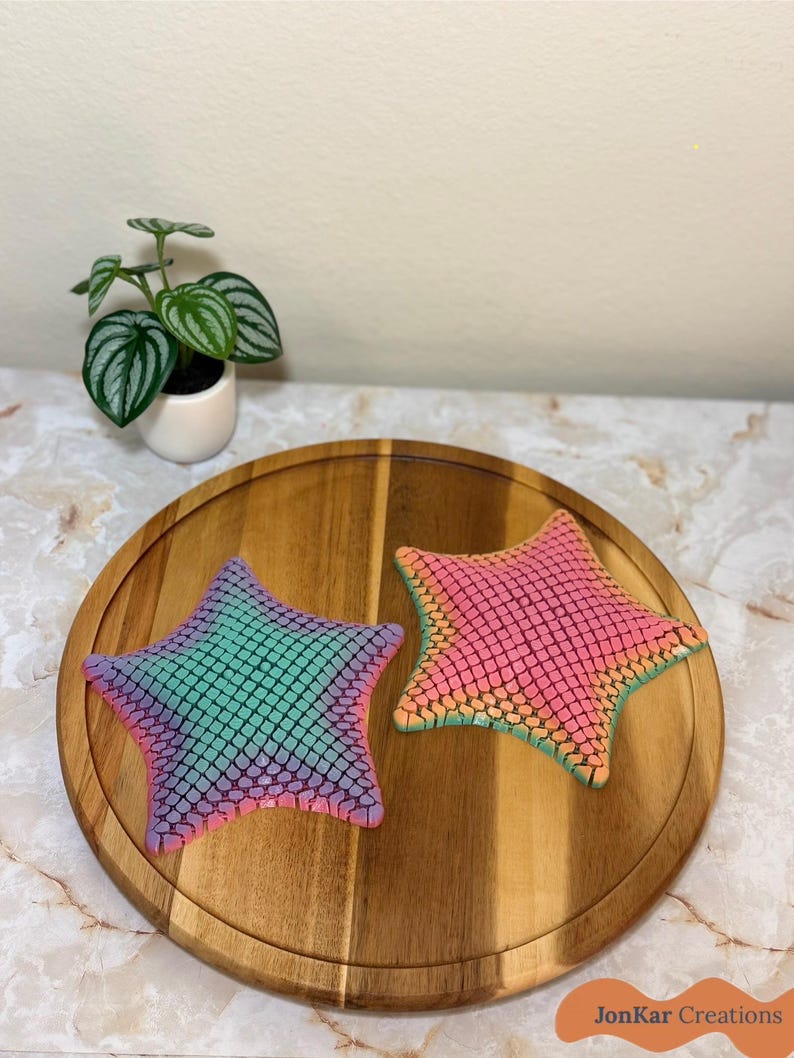3D Printed Starfish Fidget Toy - Sensory Articulated Toy - Flexi ...