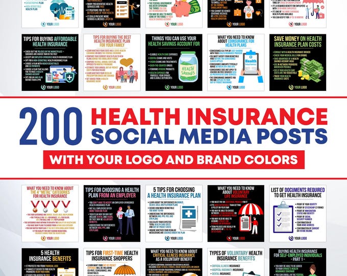 Insurance Agent Gift Stickers Pack | Medicare Stickers | Health ...