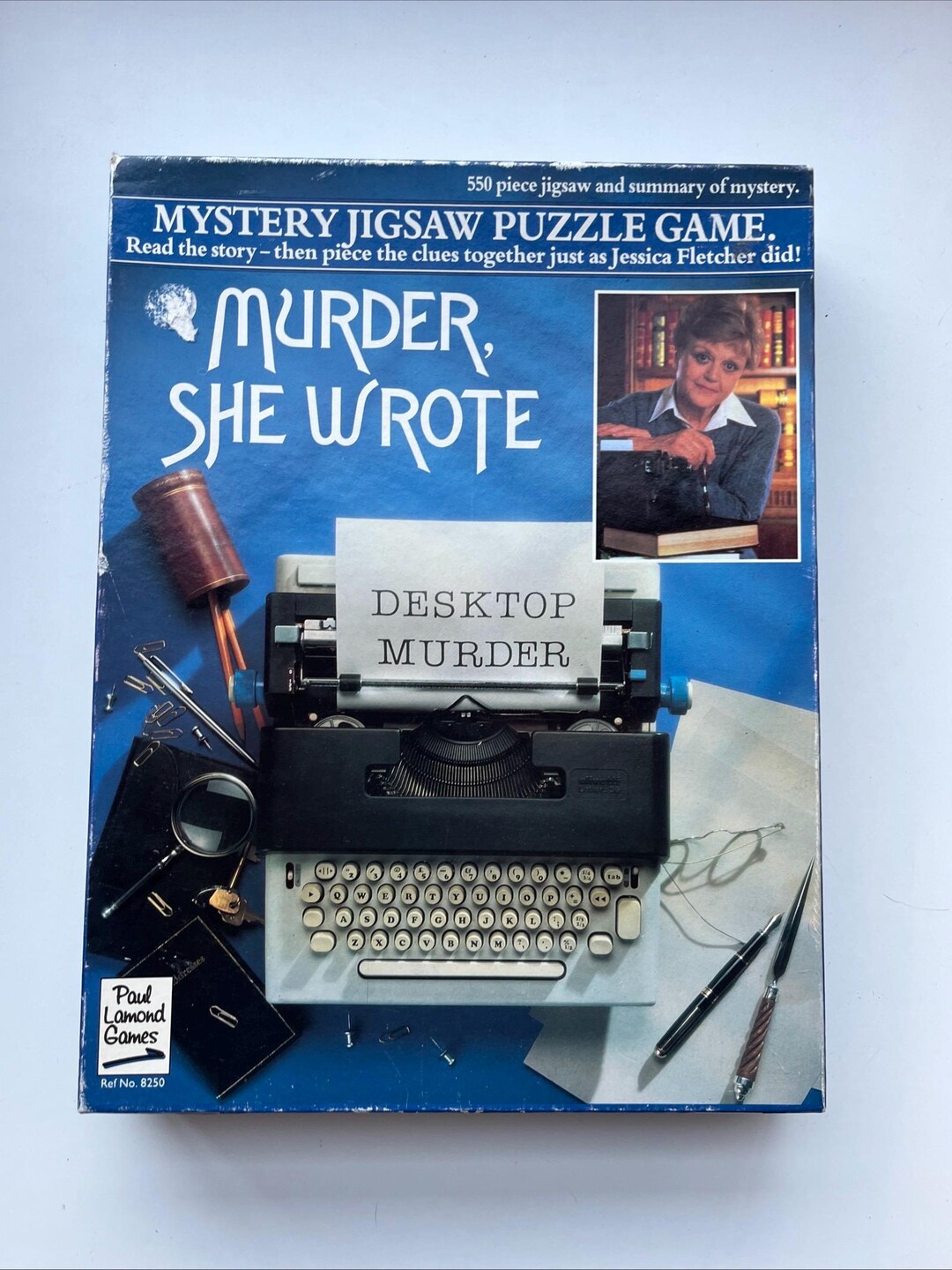 Murder She Wrote Puzzle Angela Lansbury Jessic Fletcher Jigsaw 550 ...