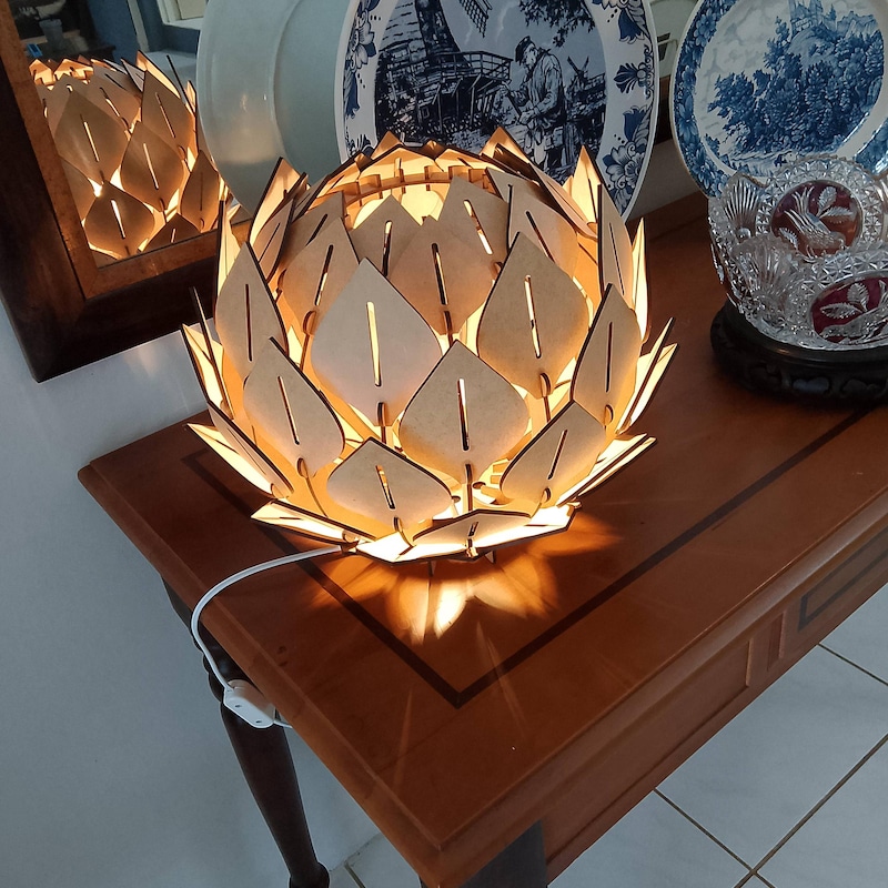 Standing Paper Lampshade - Etsy UK