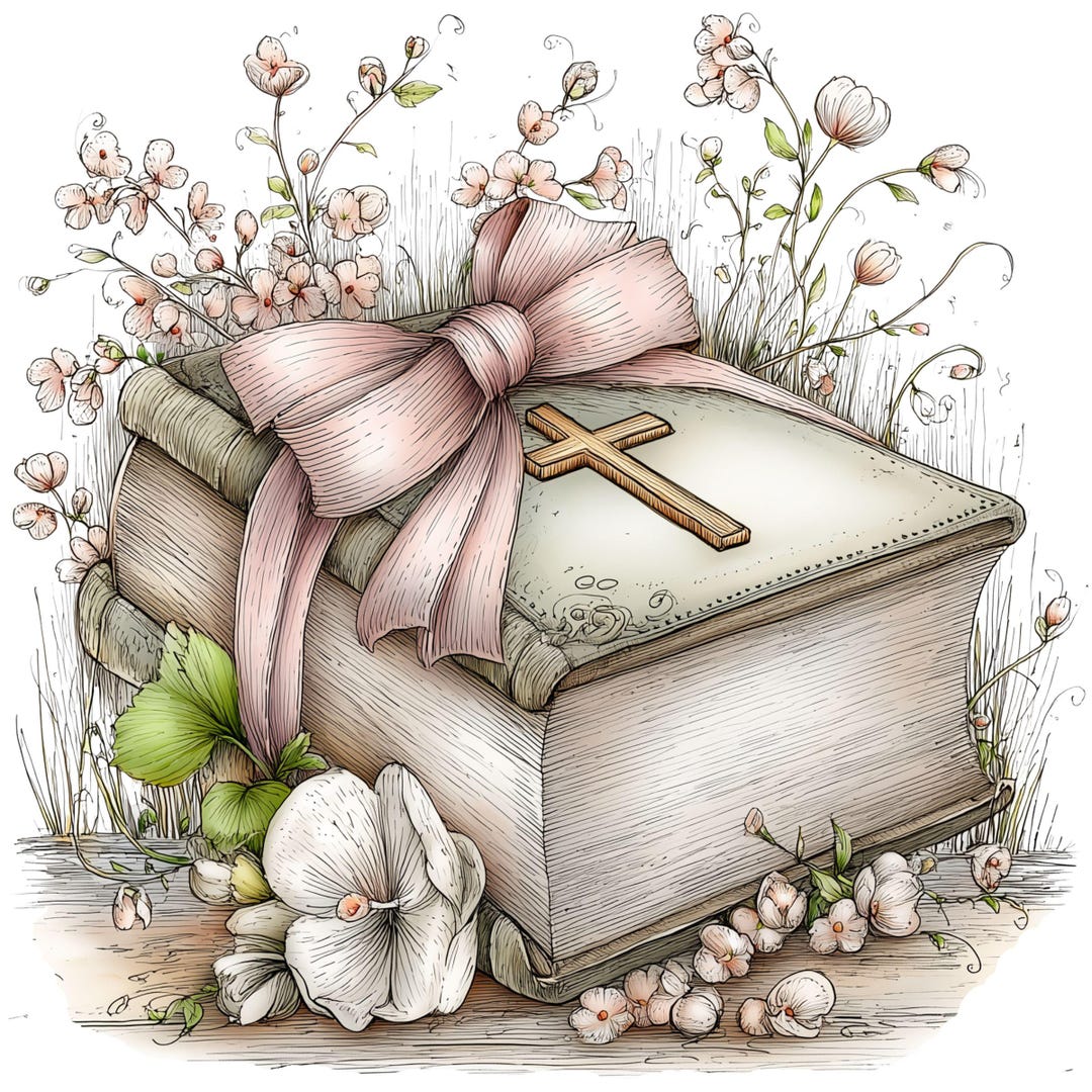 Sympathy Candle Cross Floral Clipart Bundle PNG - 11 Christian Funeral ...