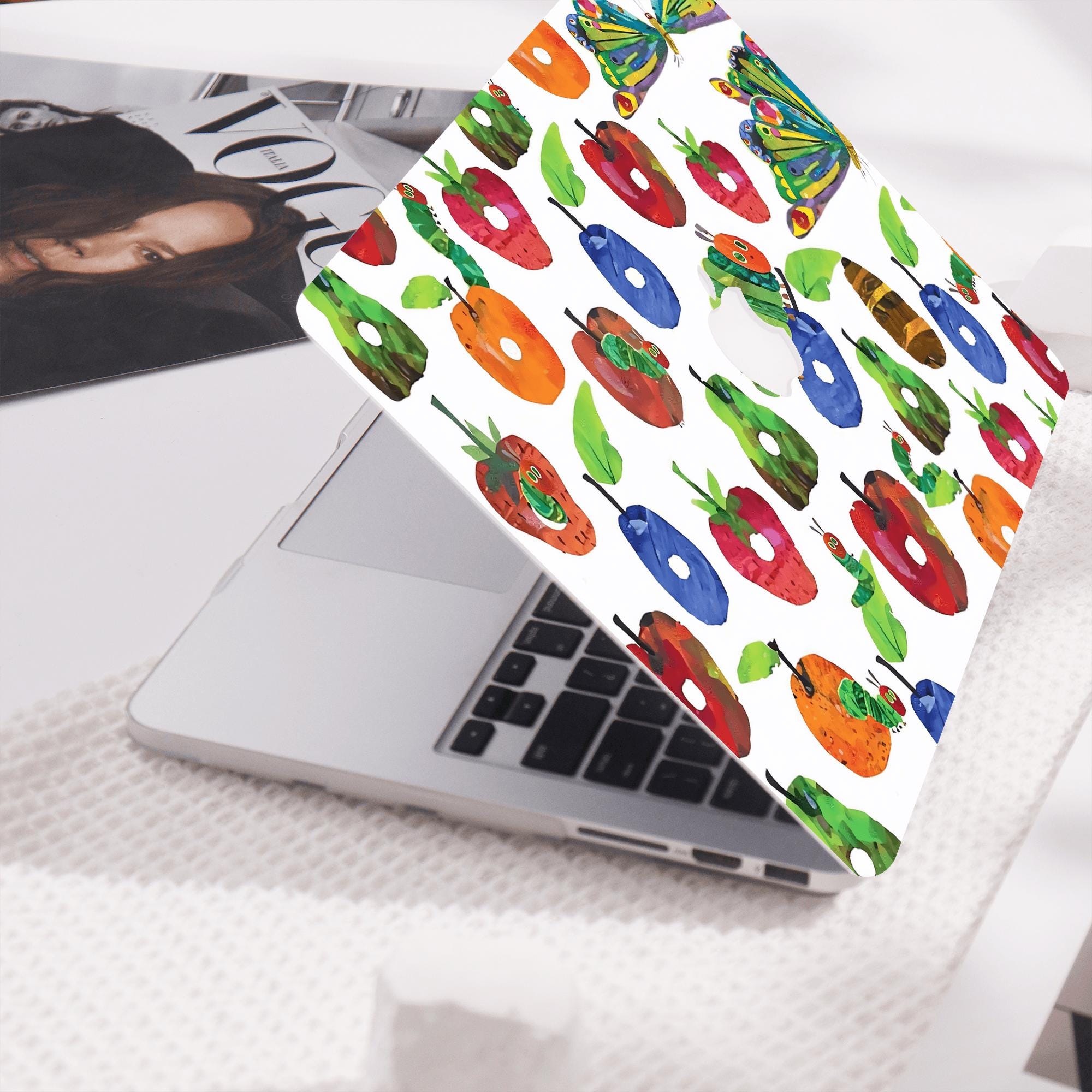 The Very Hungry Caterpillar Hard MacBook Case Protective Laptop Cover ...