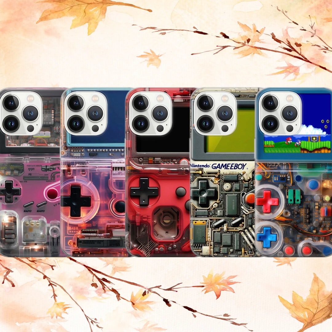 Vintage Retro Gaming Phone Case Game Console Cover for iPhone 16 Pro ...