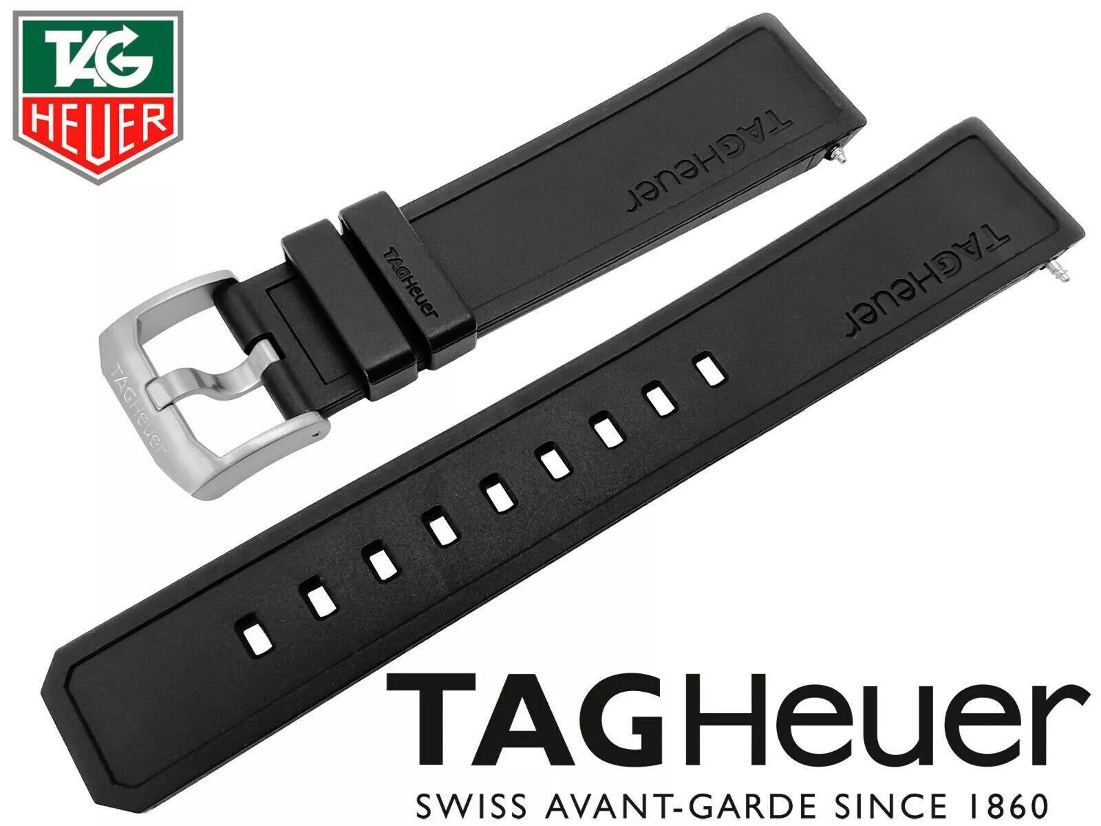 TAG Heuer F1 (formula 1) Rubber Strap With Buckle CAZ1014 BT0042 Model ...