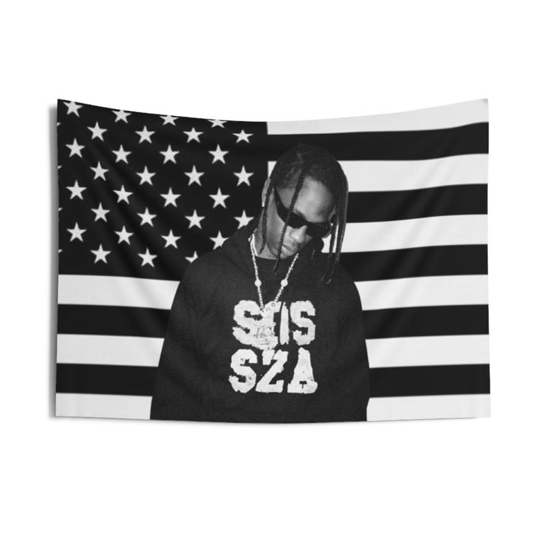Travis Scott American Flag Astro Jack Fan Gifts Utopia Merch Rapper Y2k ...
