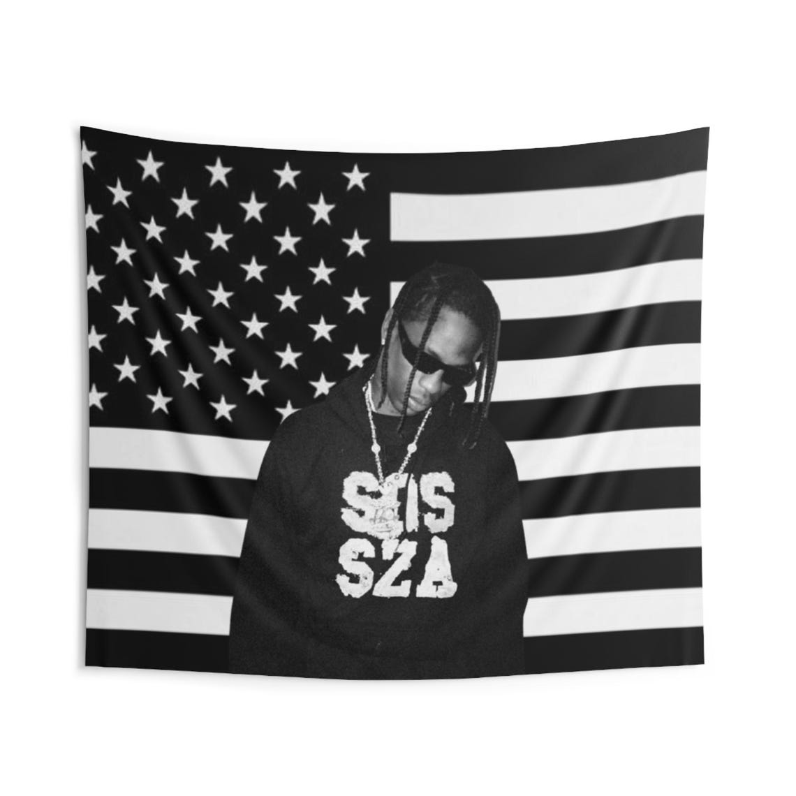 Travis Scott American Flag Astro Jack Fan Gifts Utopia Merch Rapper Y2k ...
