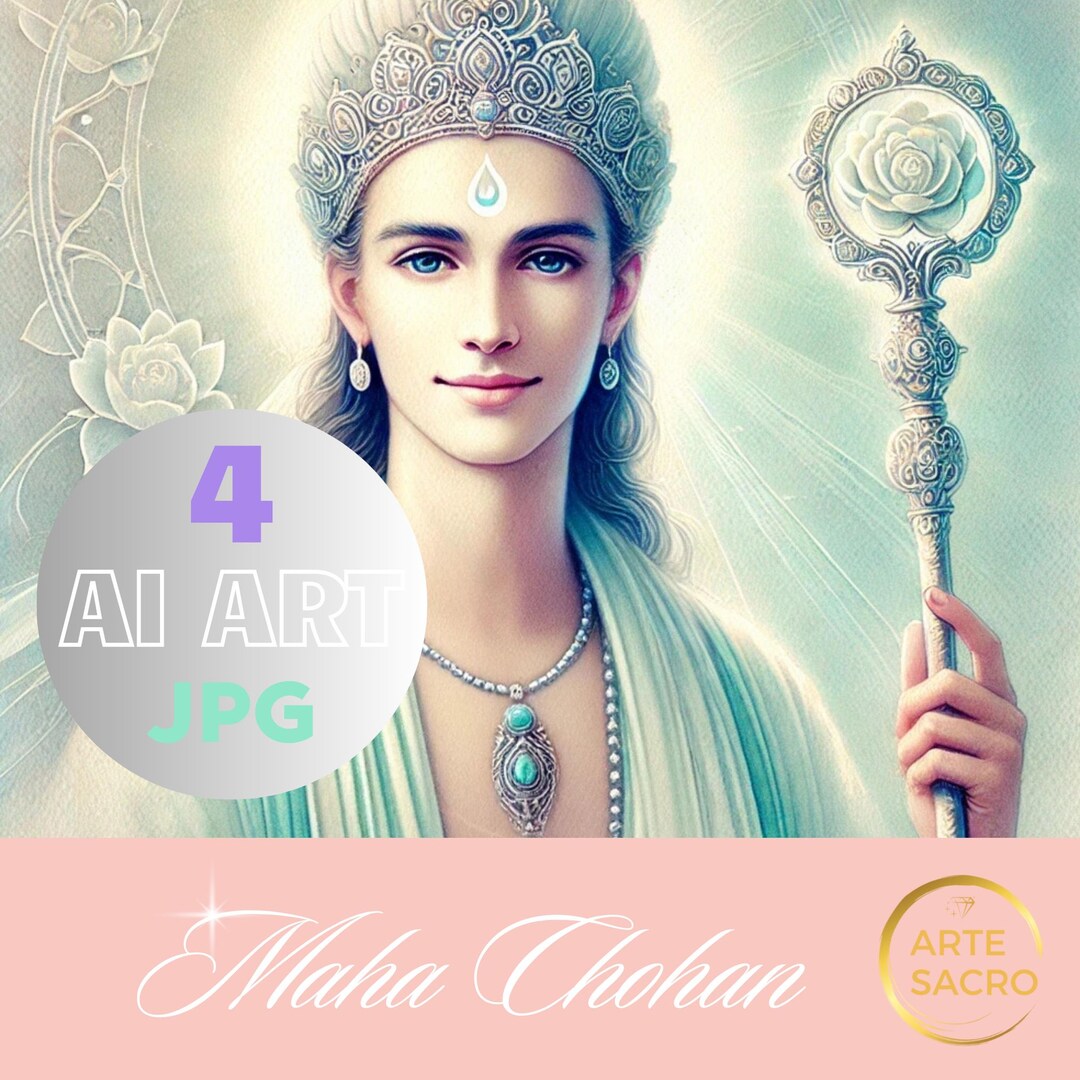 Maha Chohan Ragoczy Ascended Master Spiritual Art - Set B (4 Designs, 8 Digital Illustrations ...