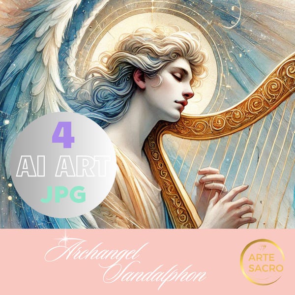 Archangel Sandalphon - Etsy