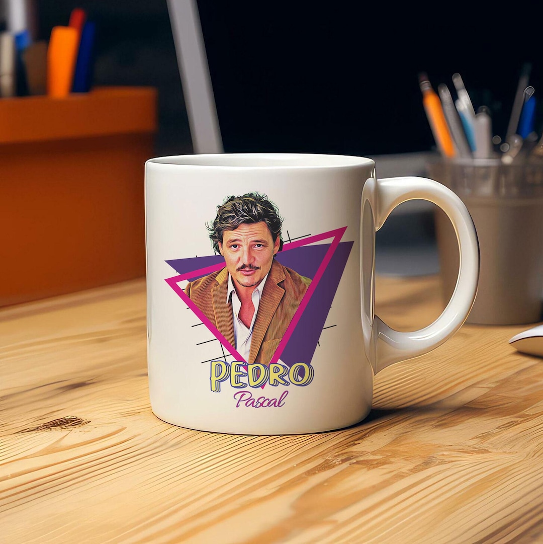 Pedro Pascal Personalized Coffee Mug – Fun & Unique Ceramic Cup, 11 Oz ...