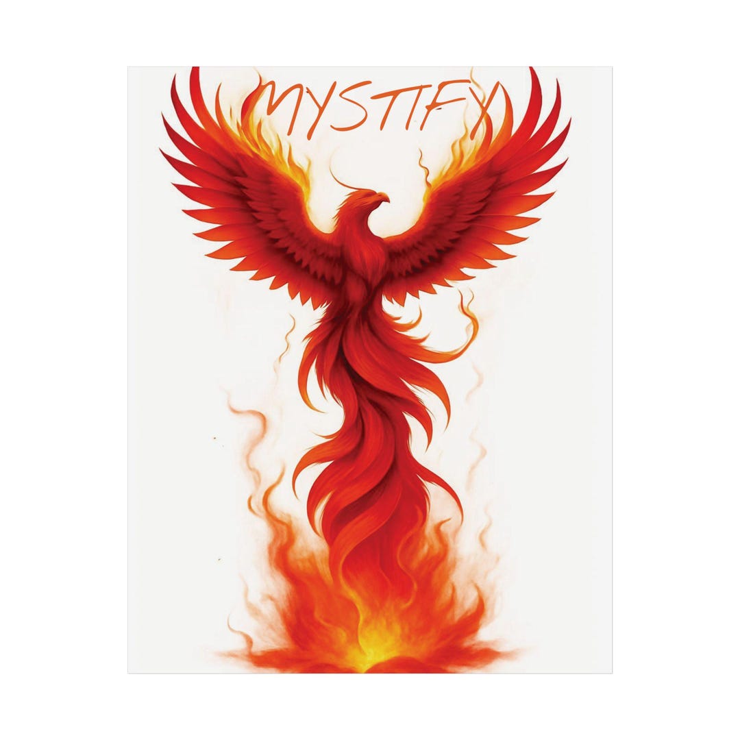 Mystical Phoenix Unframed Posters | Wall Art, Home Decor, Gift for Her ...