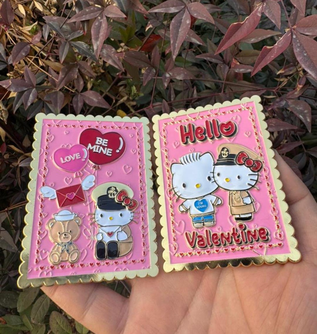 3D Hello Chief and Dear Daniel Valentines Day Challenge Coin: Glitter ...