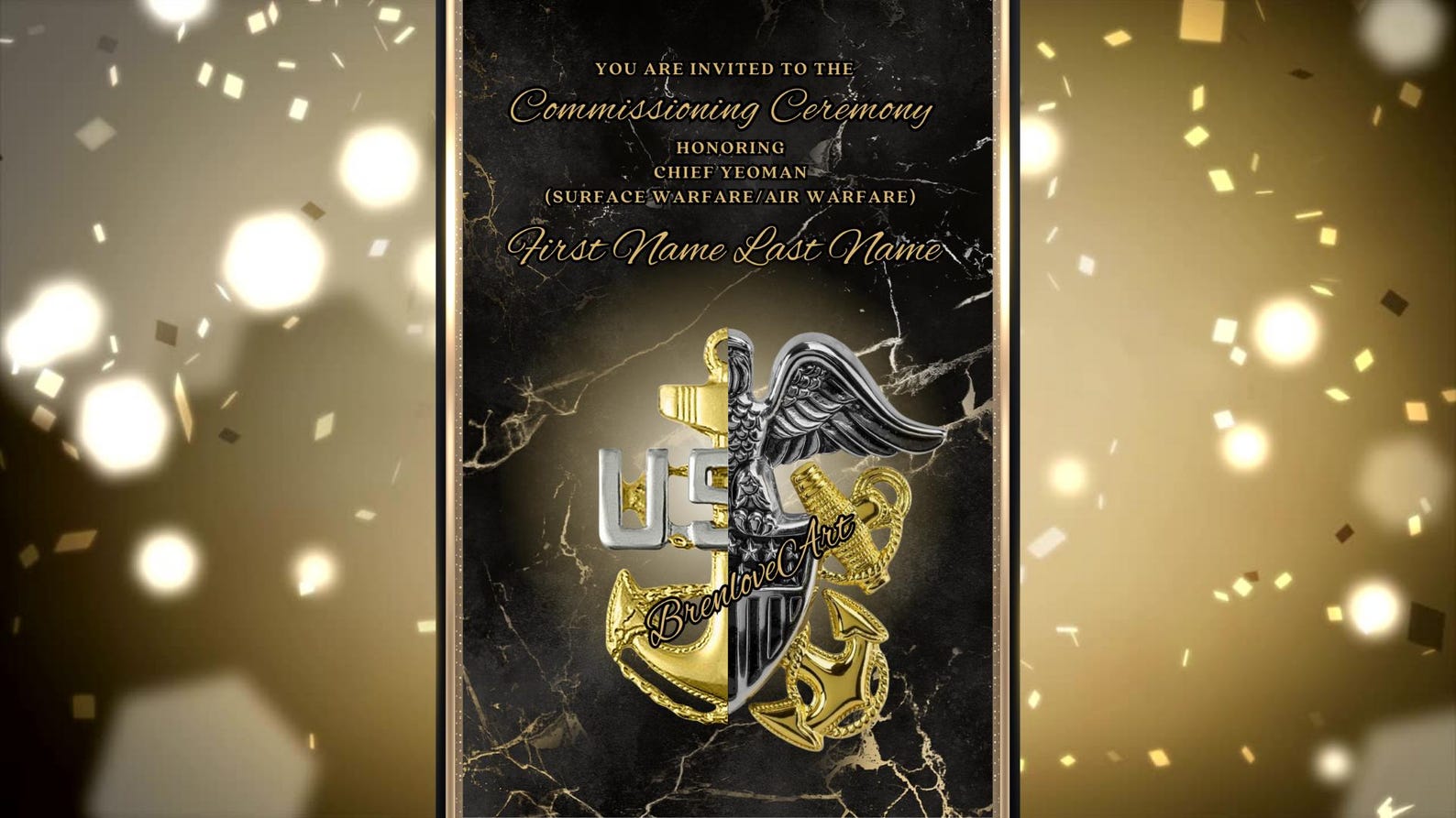 Commissioning Ceremony Invitation - Etsy