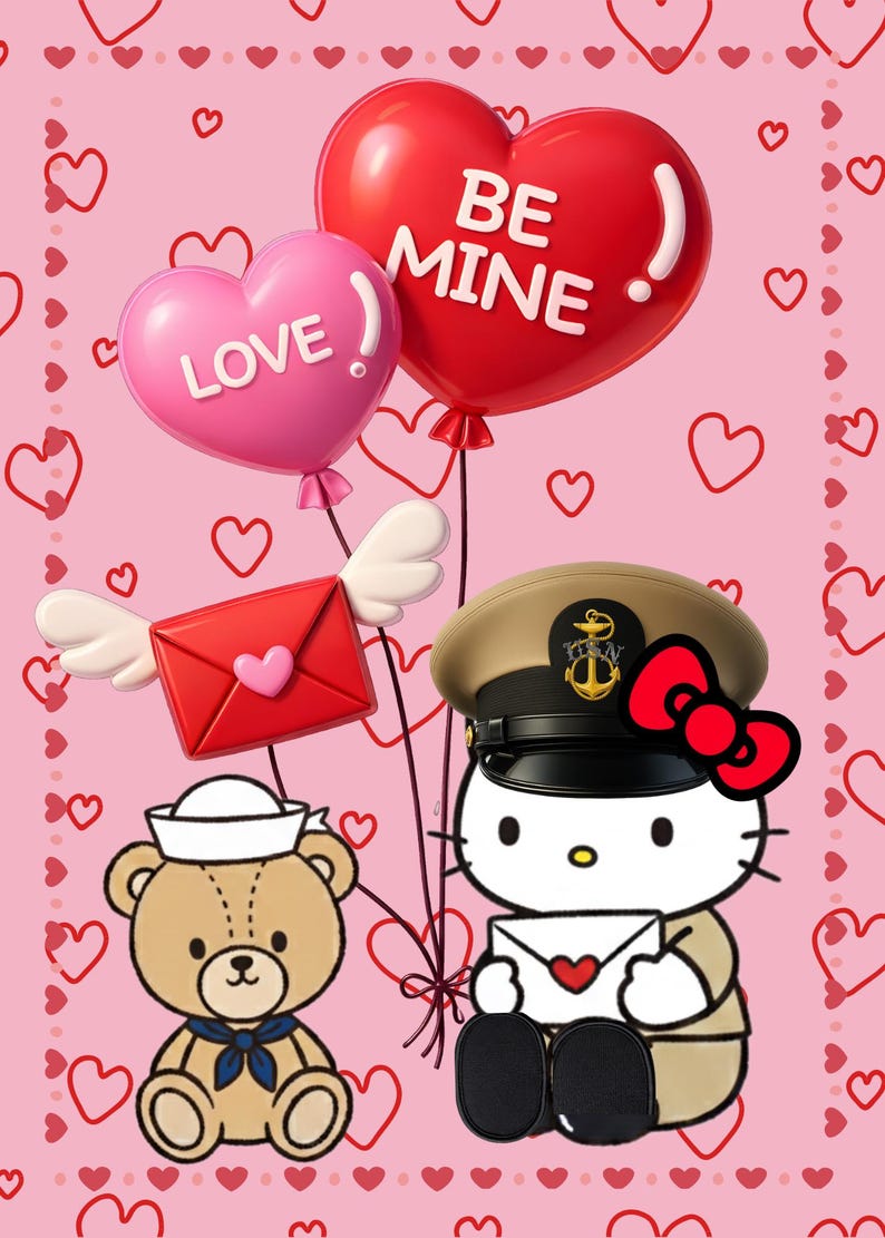 3D Hello Chief and Dear Daniel Valentines Day Challenge Coin: Glitter ...