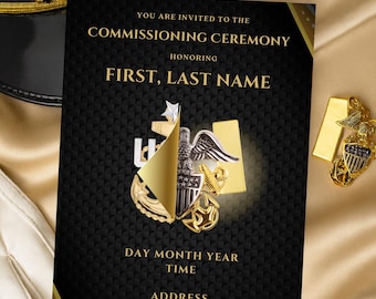 Commissioning Ceremony Program Template - Etsy