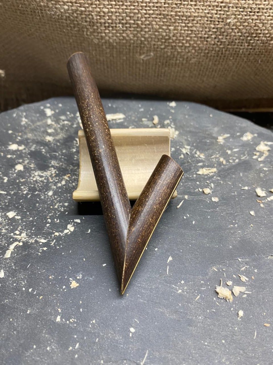 Bamboo Smoking Pipe – Handmade Natural Tribal Eco, Rustic Smoking ...