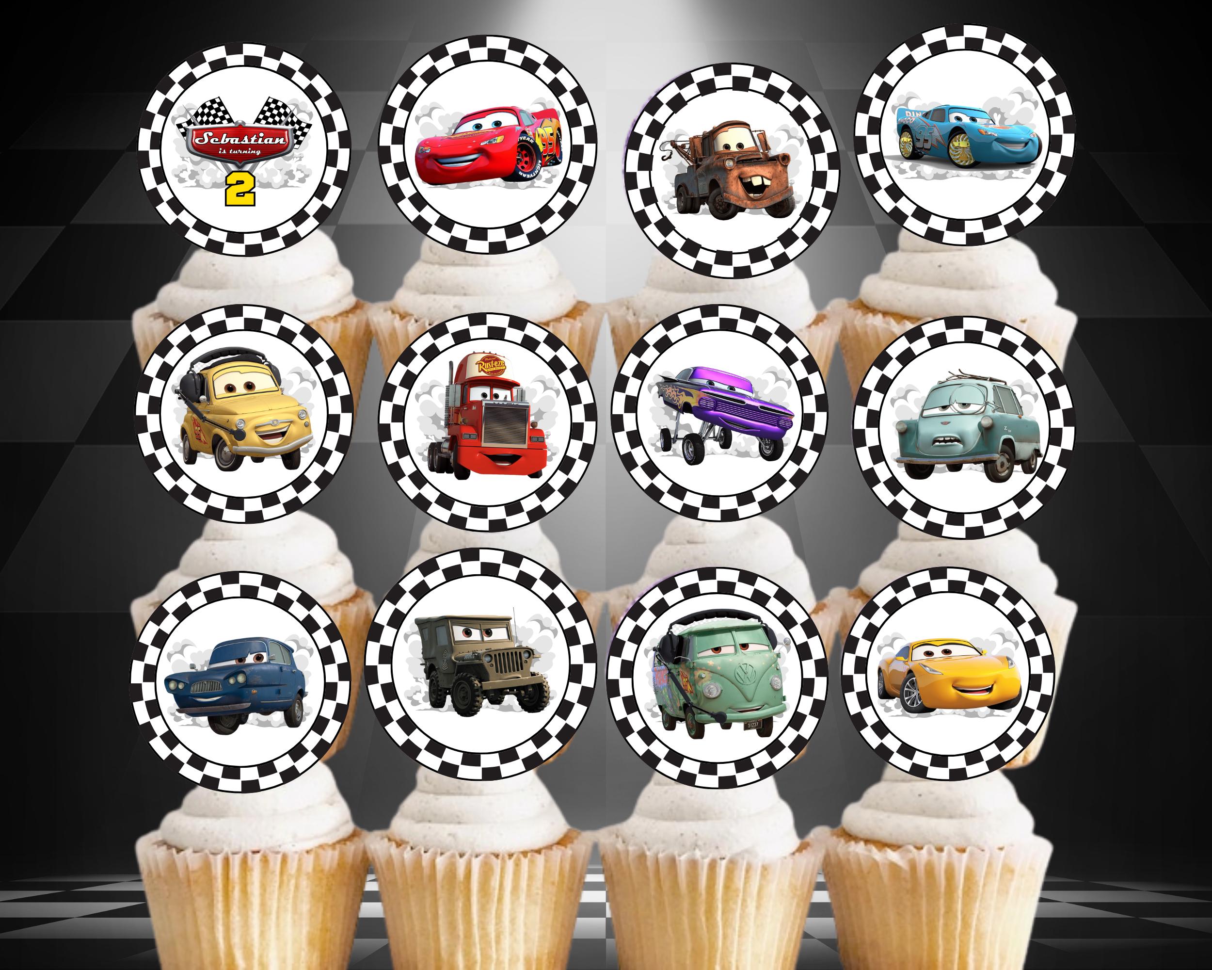 Cars Birthday Party Pack, Cars Party Favor, Cars Party Package, Cars ...
