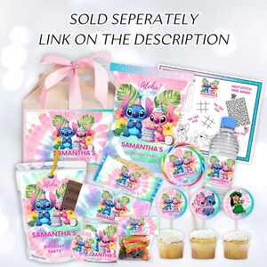 Stitch Birthday Welcome Sign, Printable Lilo and Stitch Poster, Kids ...