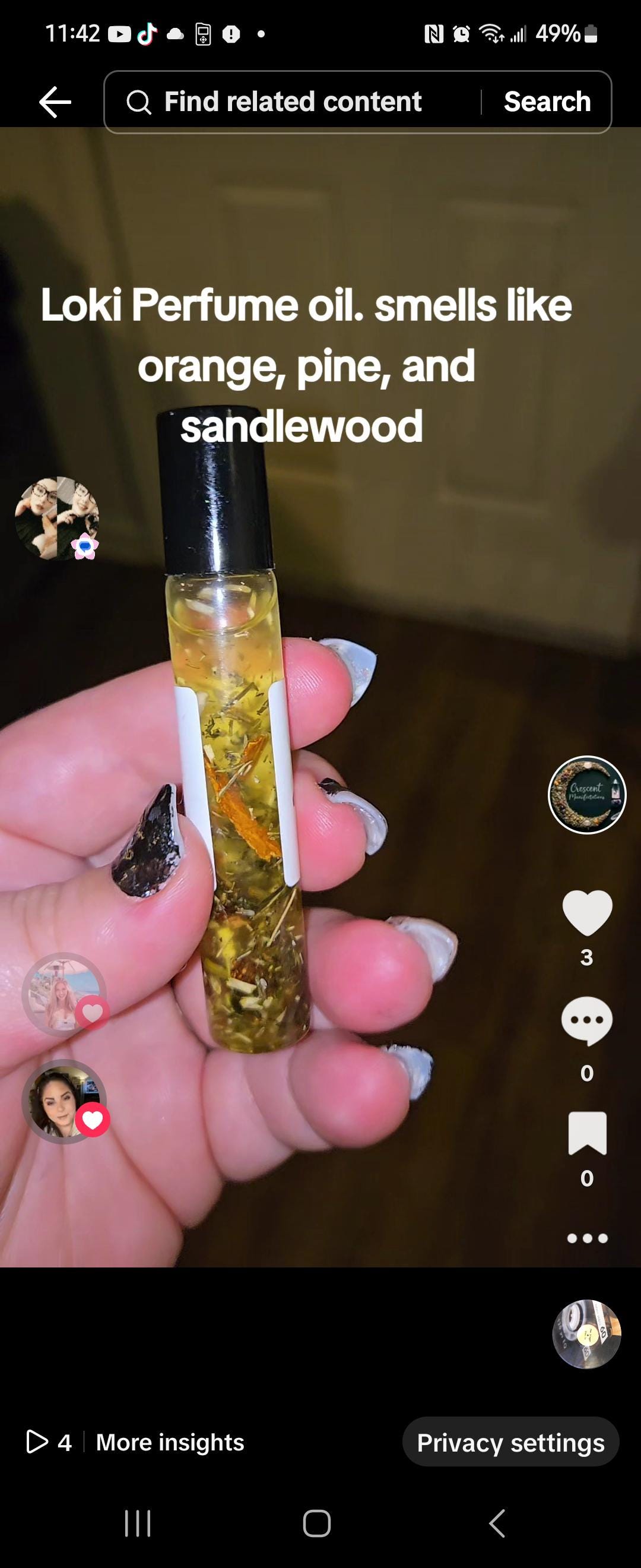 LOKI Perfume Oil - Etsy