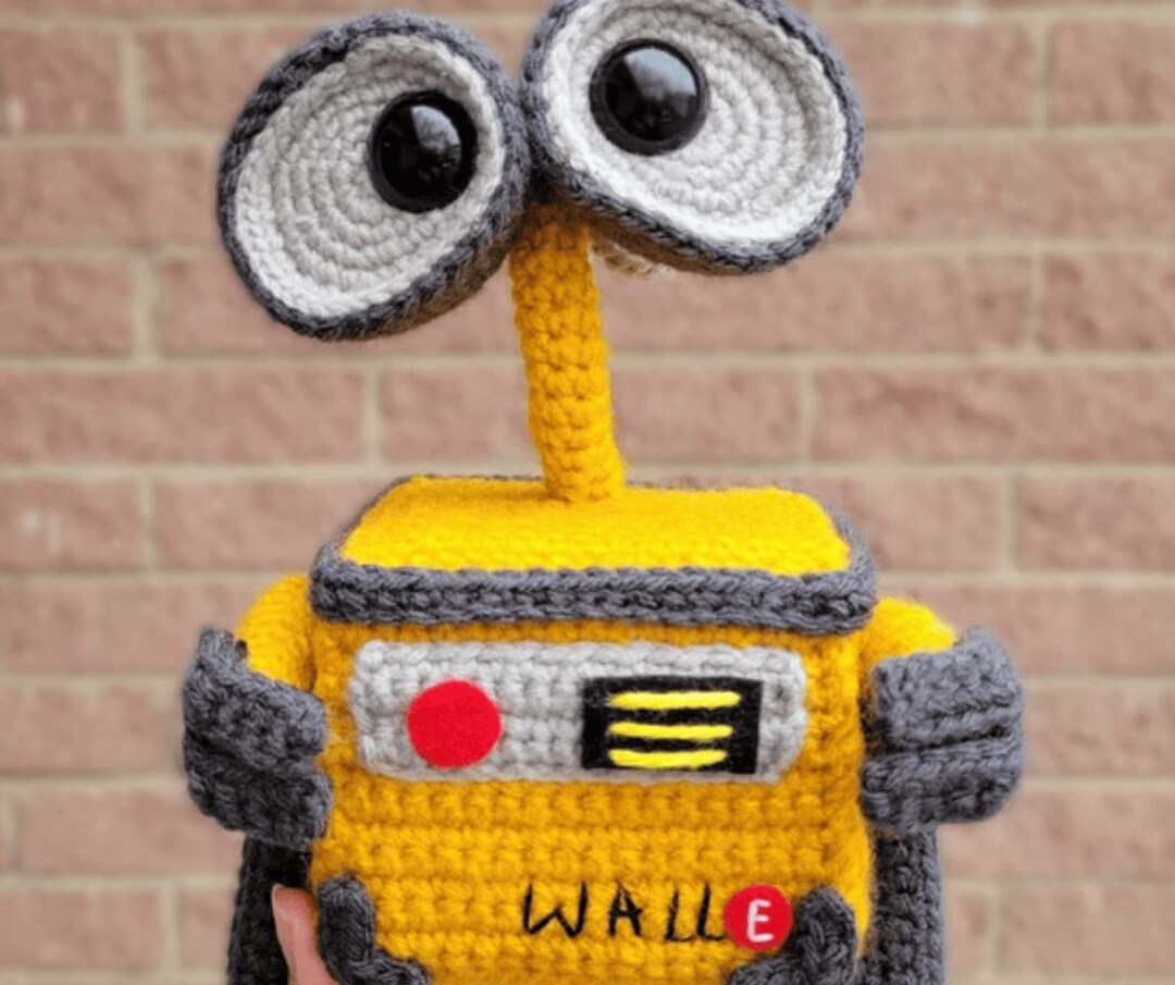 WALL·E Inspired Robot Crochet Pattern | Cute Amigurumi Pdf | DIY Robot ...