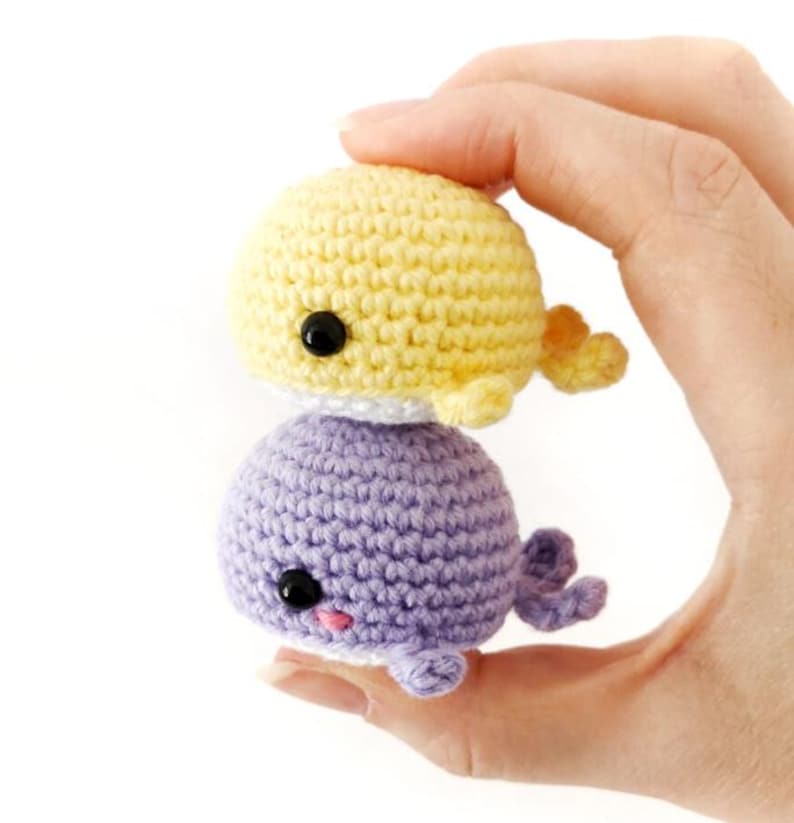 No Sew Whale Crochet Pattern, Crochet Blue Whale Amigurumi Pattern ...