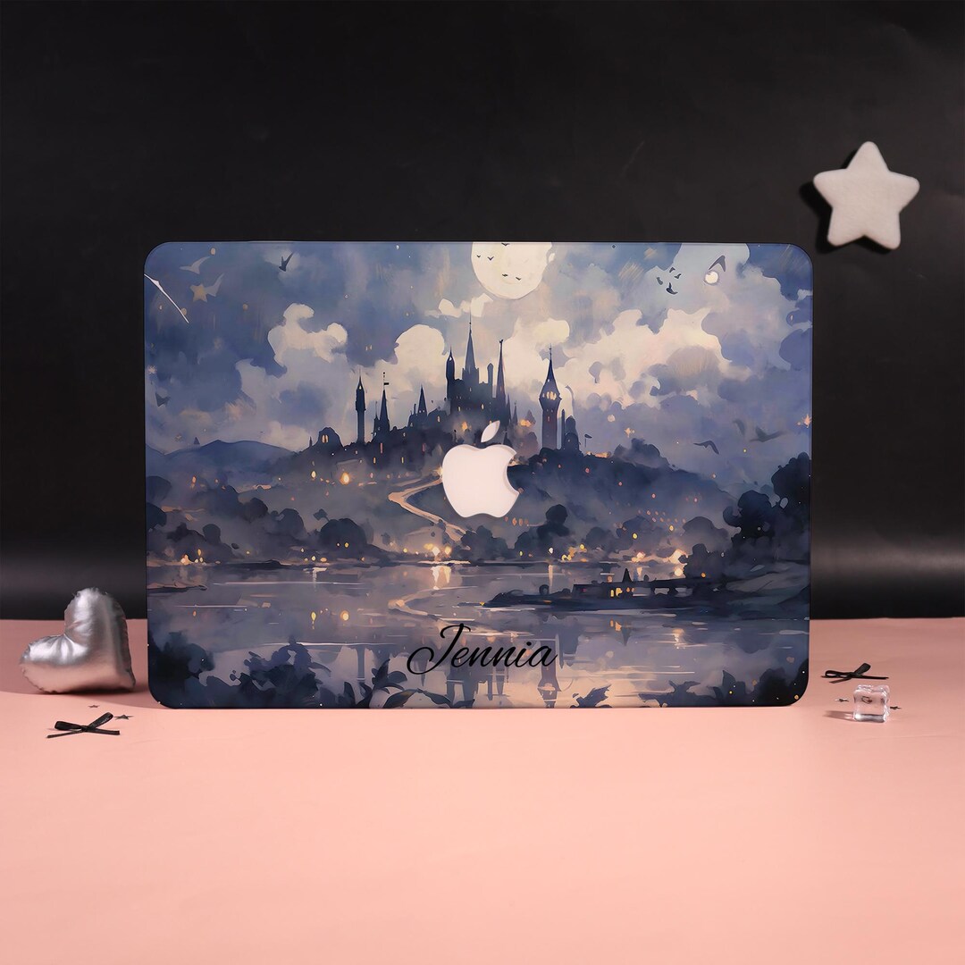 Surrealism Fantasy Castle New Mac Protective Cases; MacBook Air 15/13 ...