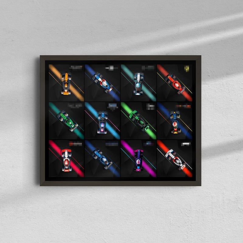 F1 Mini Legos Display Background - Etsy