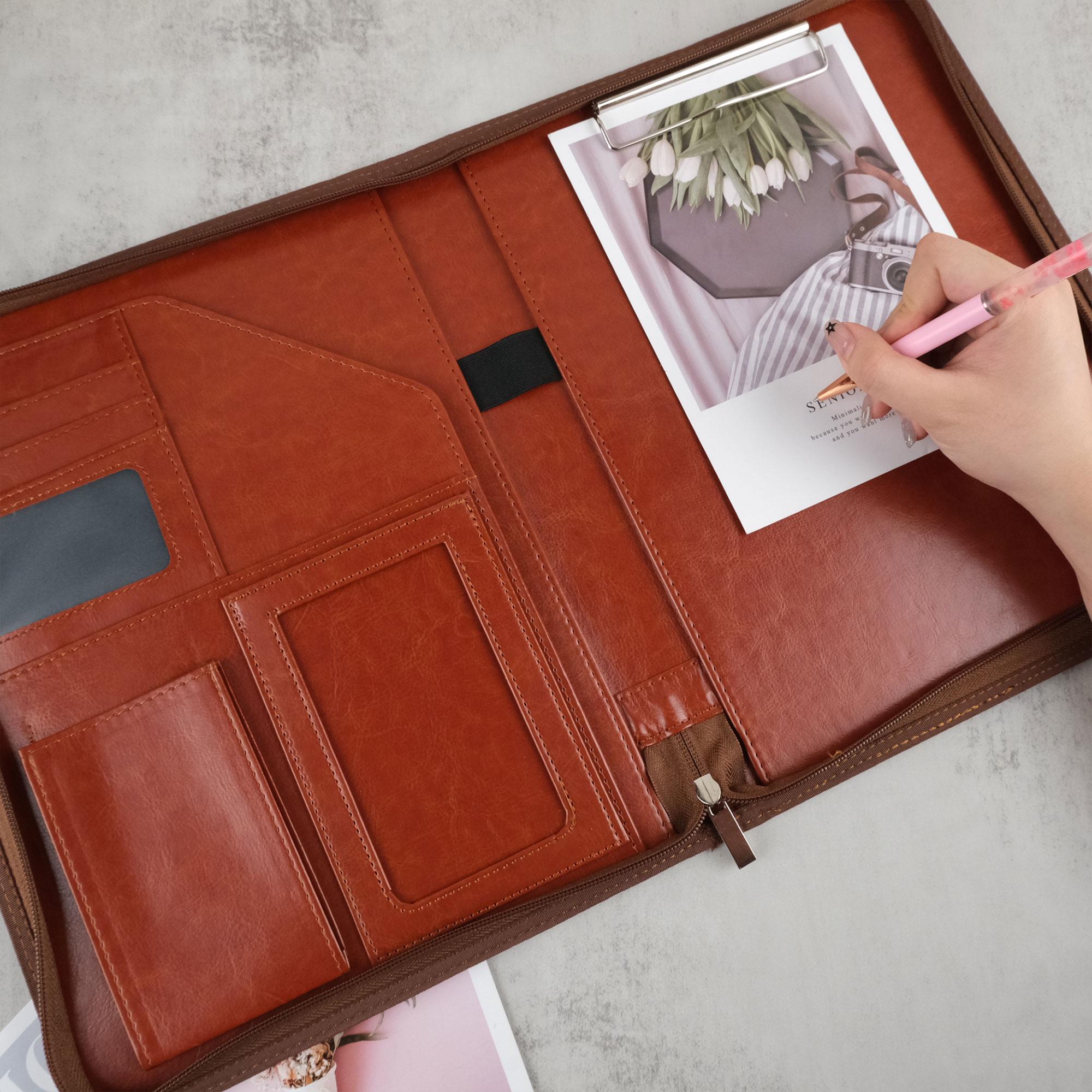Personalized Leather Portfolio,custom Portfolio With Name,engraved ...