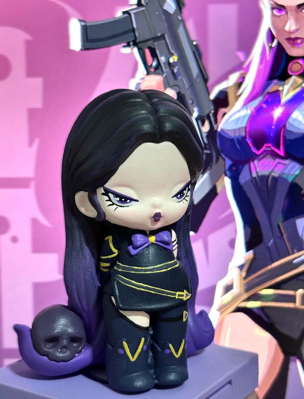 Valorant Reyna Figure/ Valorant Character, Valorant Gift, Valorant Gift ...