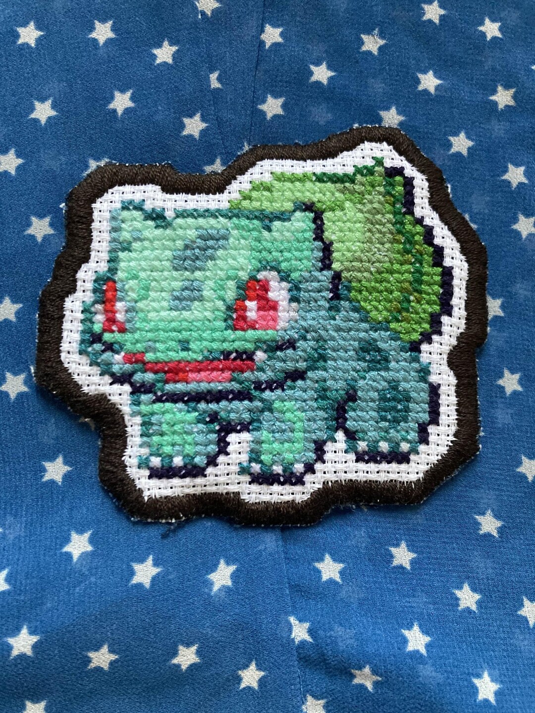 Hand Sewn Bulbasaur Patch! - Etsy