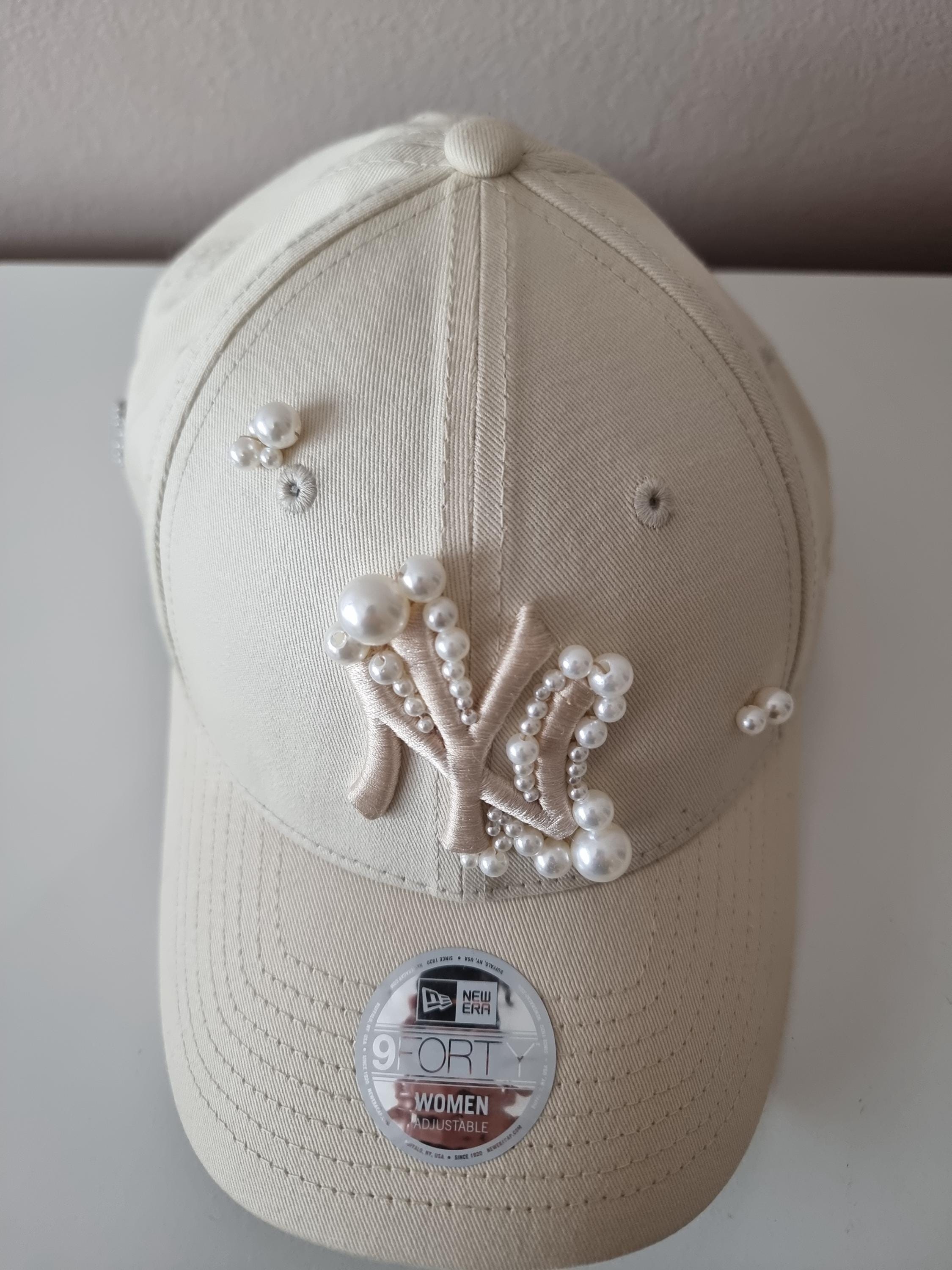 Pearl off White New Era NY Yankees Cap - Etsy