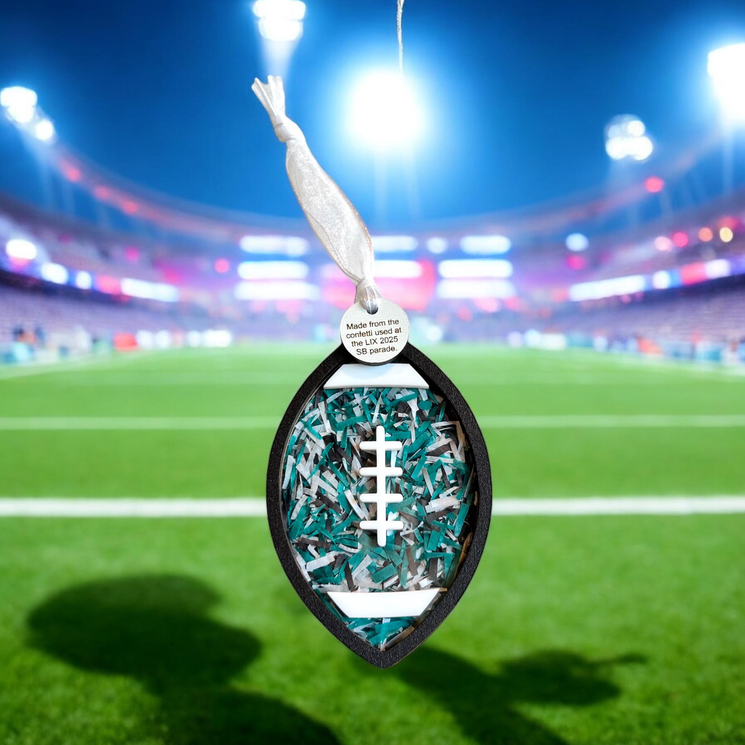 Eagles Super Bowl LIX Parade Confetti Ornament - Etsy